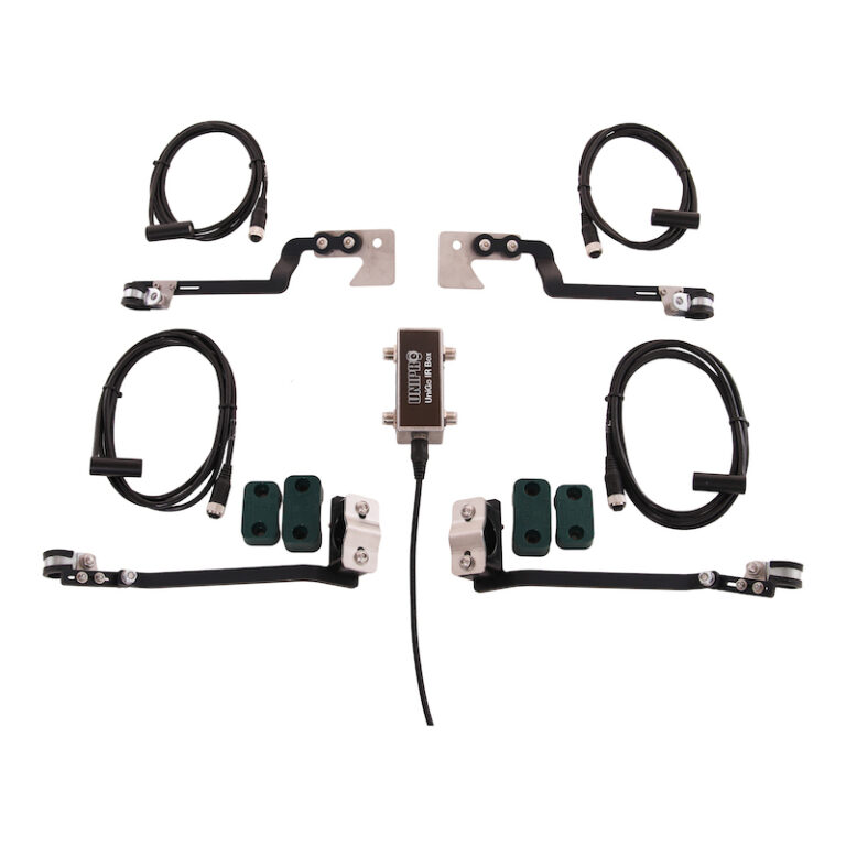 Complete IR tire temperature kit (4 input IR box) - Unipro Laptimer
